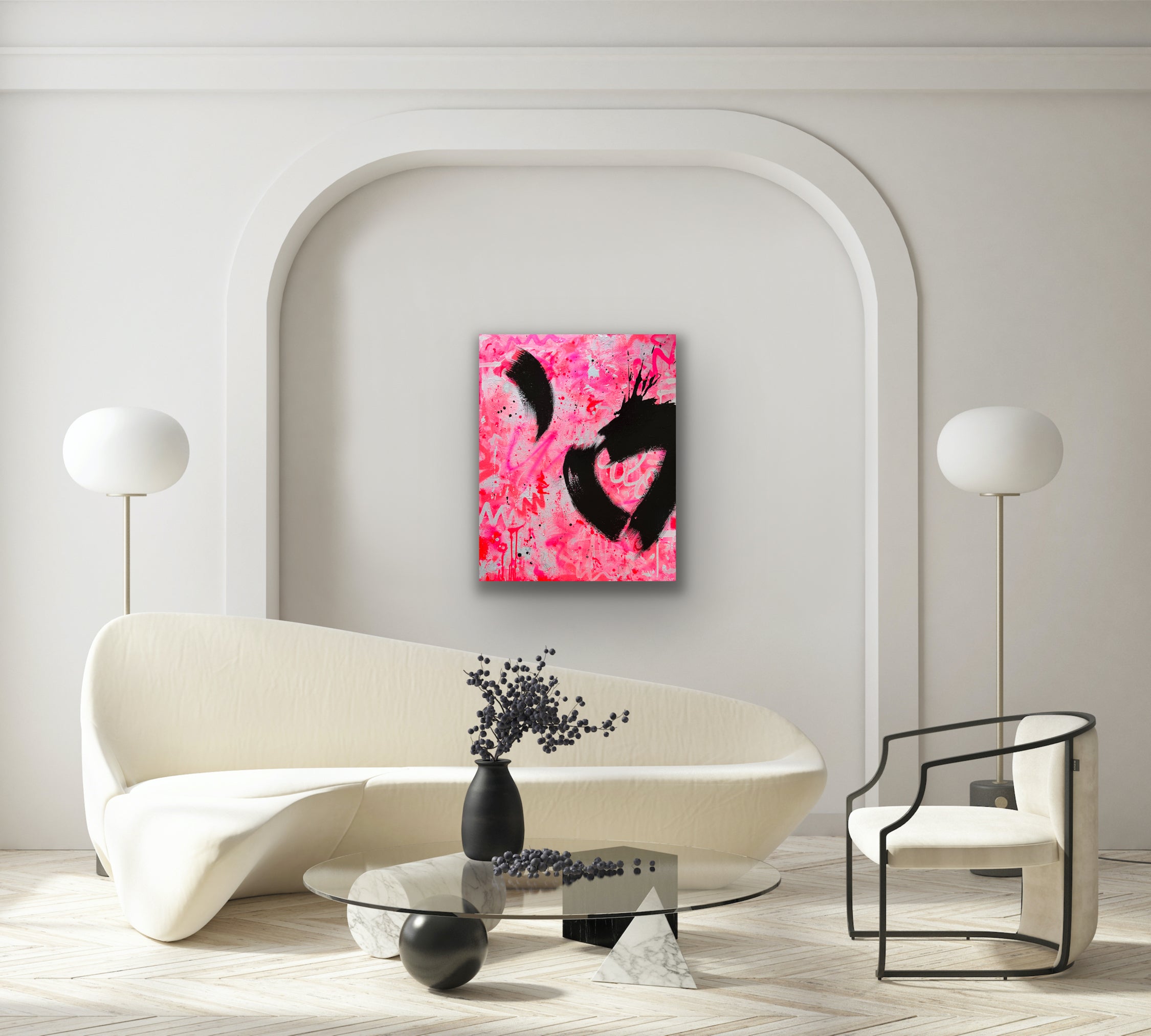 Raspberry Noir [24x30] – Jennifer Patzer Art